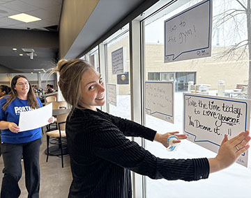 Portage College hosts Bell Let’s Talk Campus Campaign - Portage College